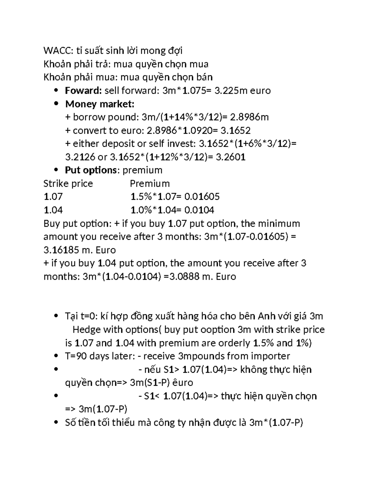 10.15 - It'd better use for references - WACC: tỉ suất sinh lời mong ...