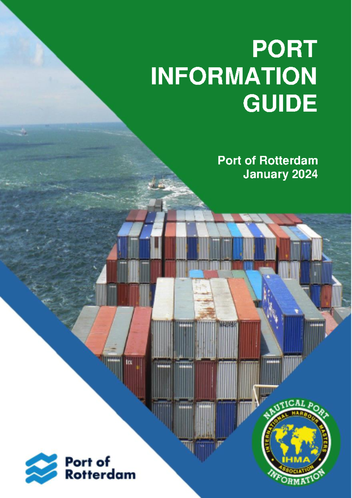 Port Information Guide: Rotterdam Port Authority - January 2024 - Studocu