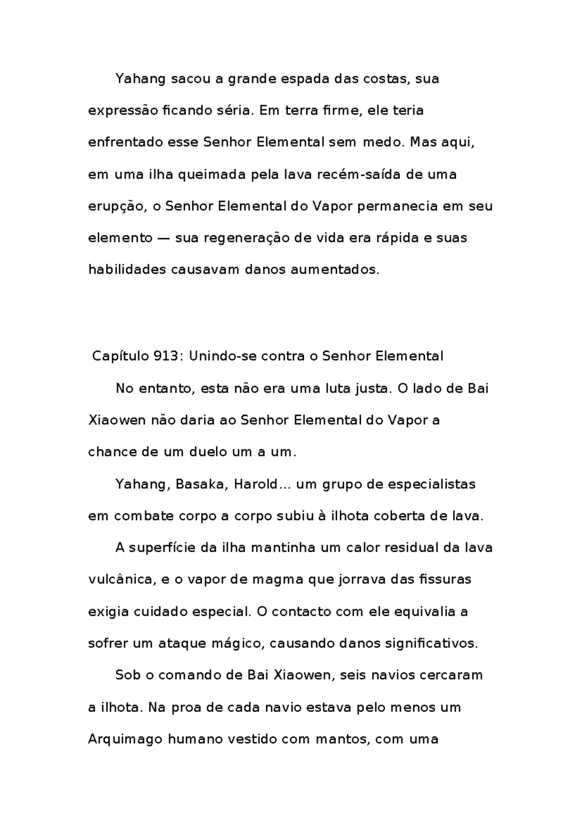 Capítulo 913: Confronto com o Senhor Elemental do Vapor - Pjqb Vp F ...