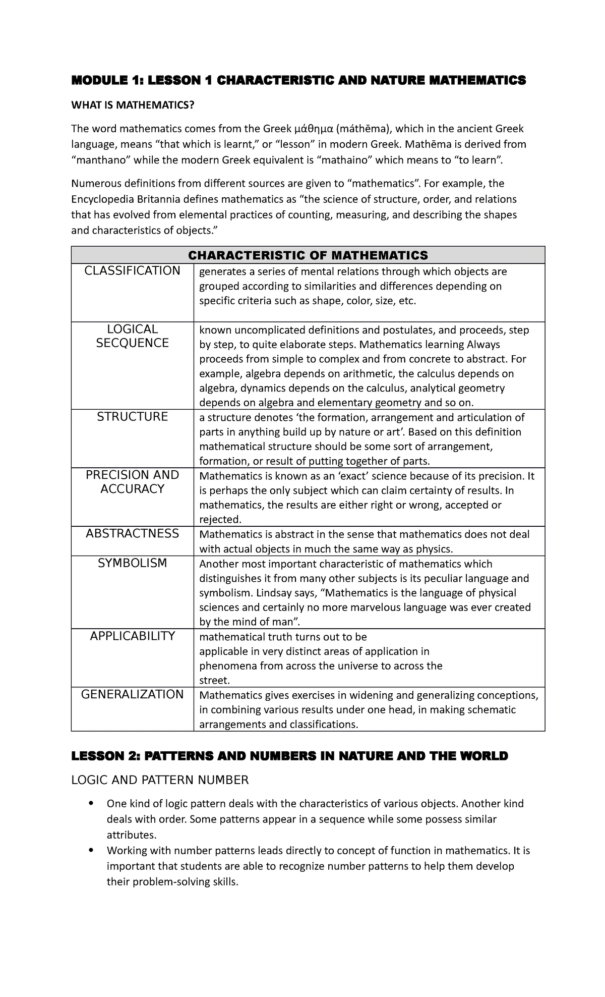 MMW Lesson 3: Understanding Problem Solving Techniques and Reasoning ...