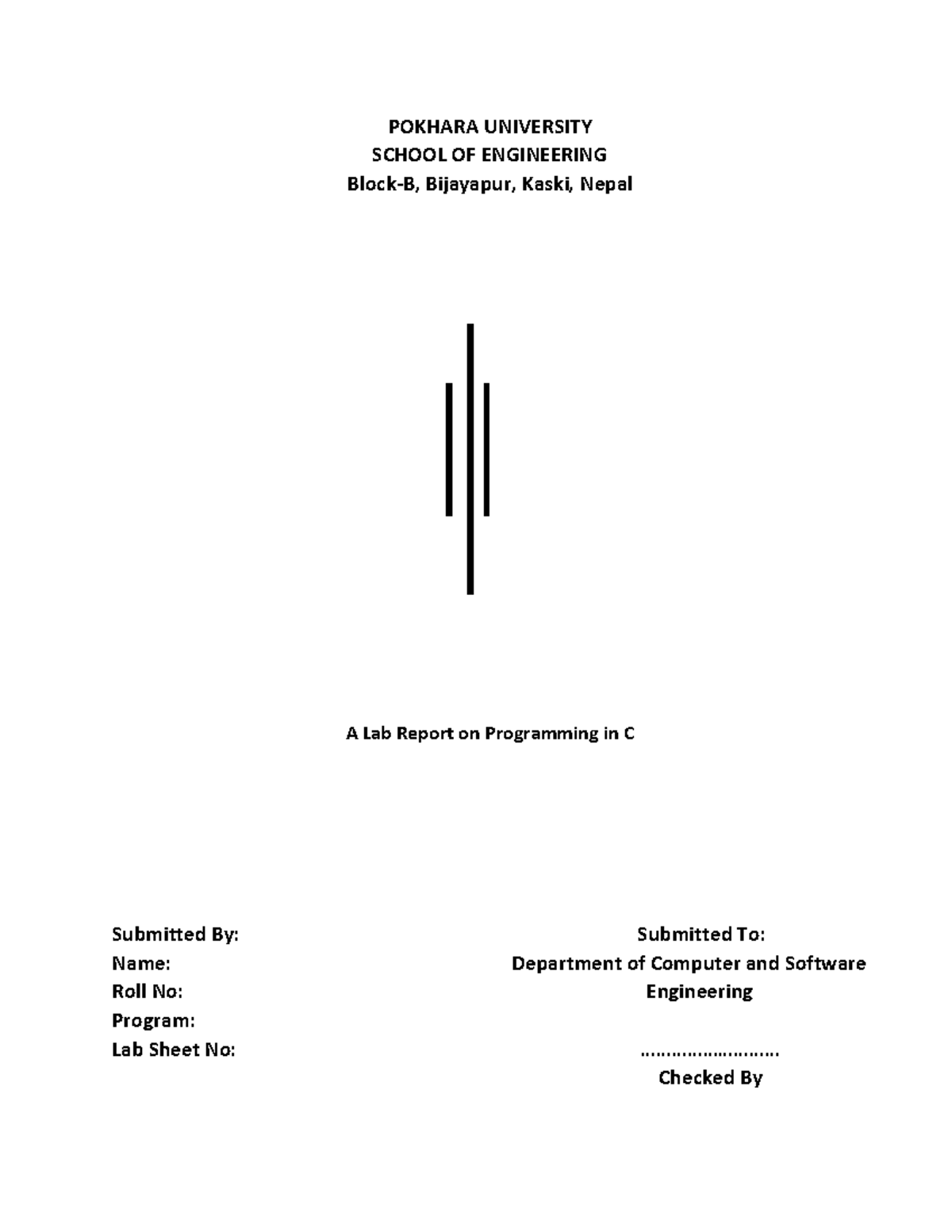 Lab Report: Programming in C - WAP to Calculate Sum of Two Numbers ...
