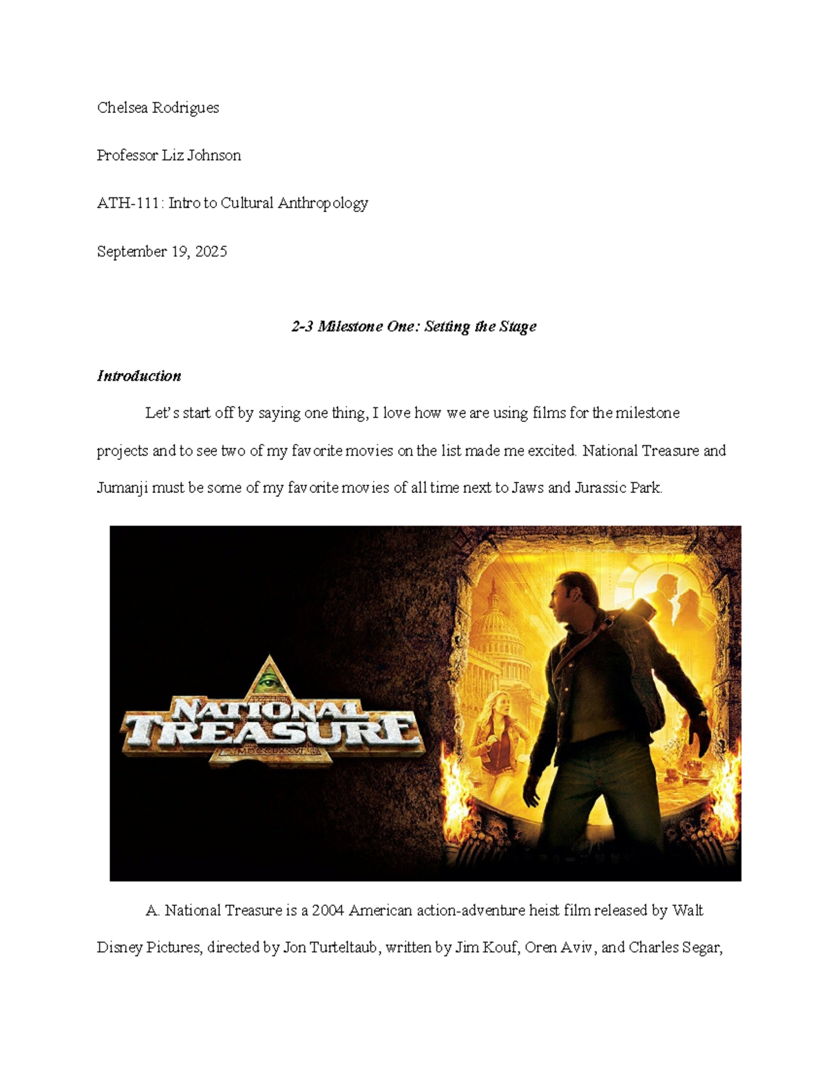 CULT 101: Milestone One - Analyzing Cultural Symbols in National ...