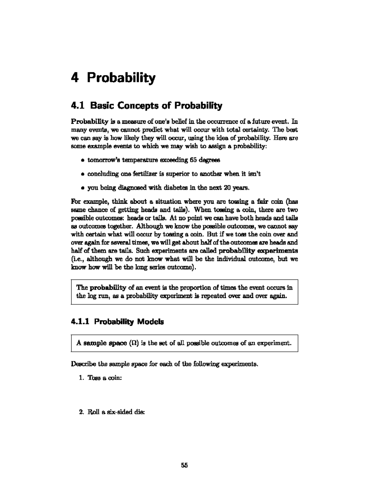 Chapter 4 Notes on Probability Concepts and Models in MATH 220 - Studocu