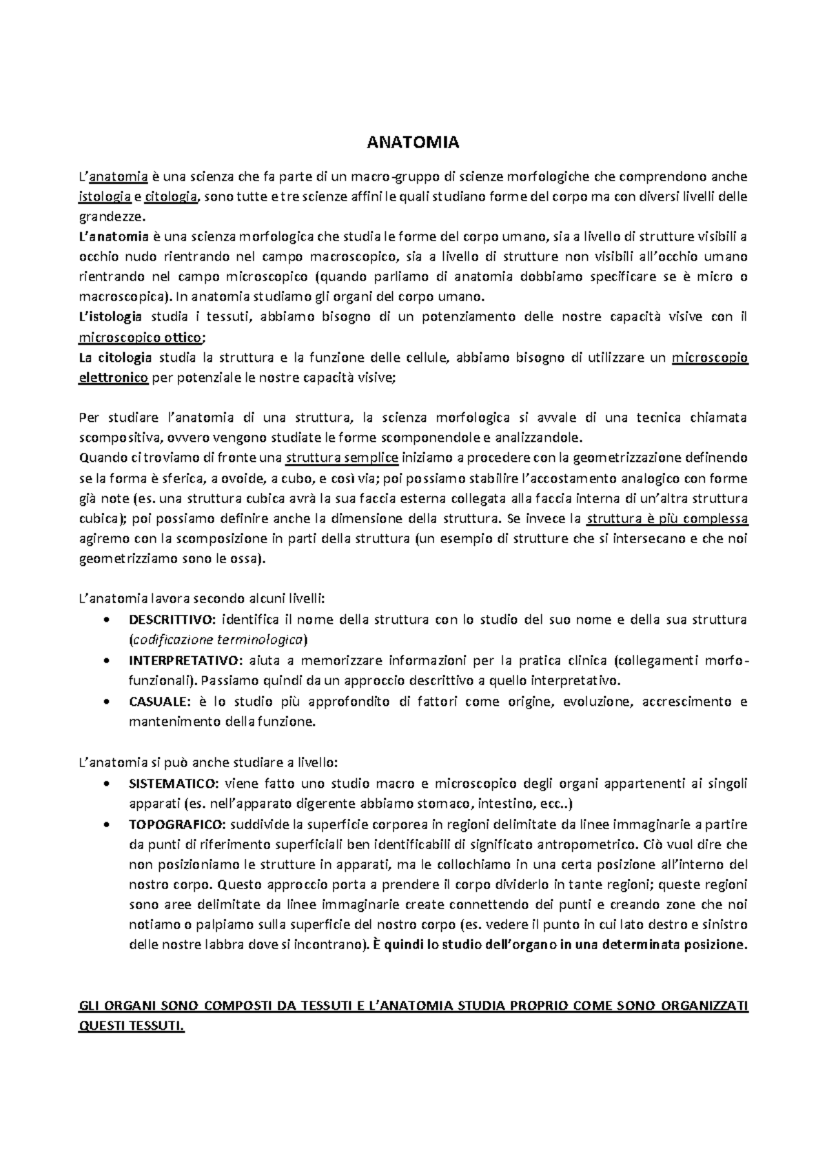 Anatomia PER Esame - Claudia Dellavia, Gaia Pellegrini ANATOMIA L ...