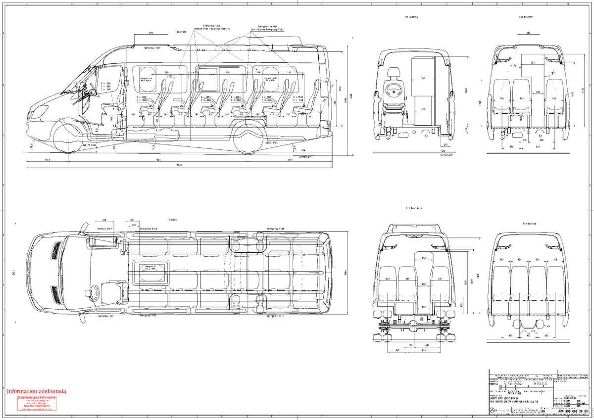 Emergency Exit Layout for 19-Seater Bus (Course Code: 1169) - Studocu