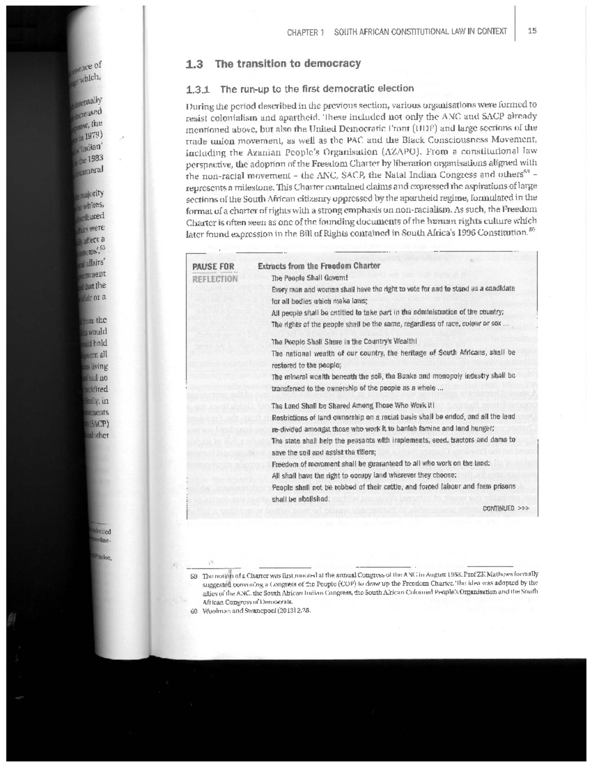 SA Constitutional Law in Context: Key Concepts (Ch. 1, pg 15-31) - Studocu