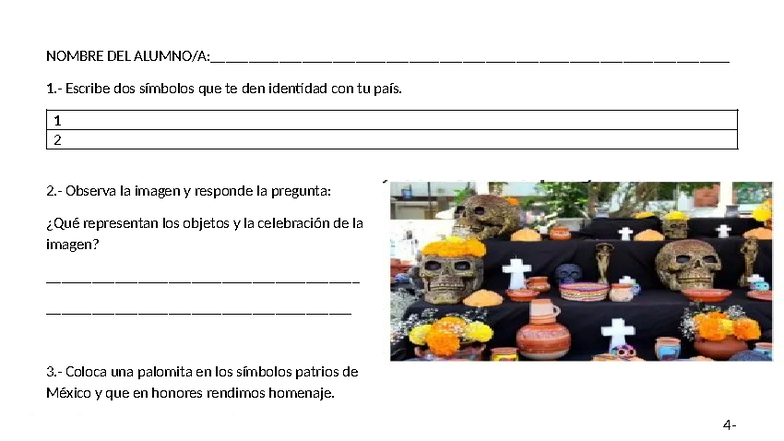 Examen de Símbolos Patrios de México - Studocu