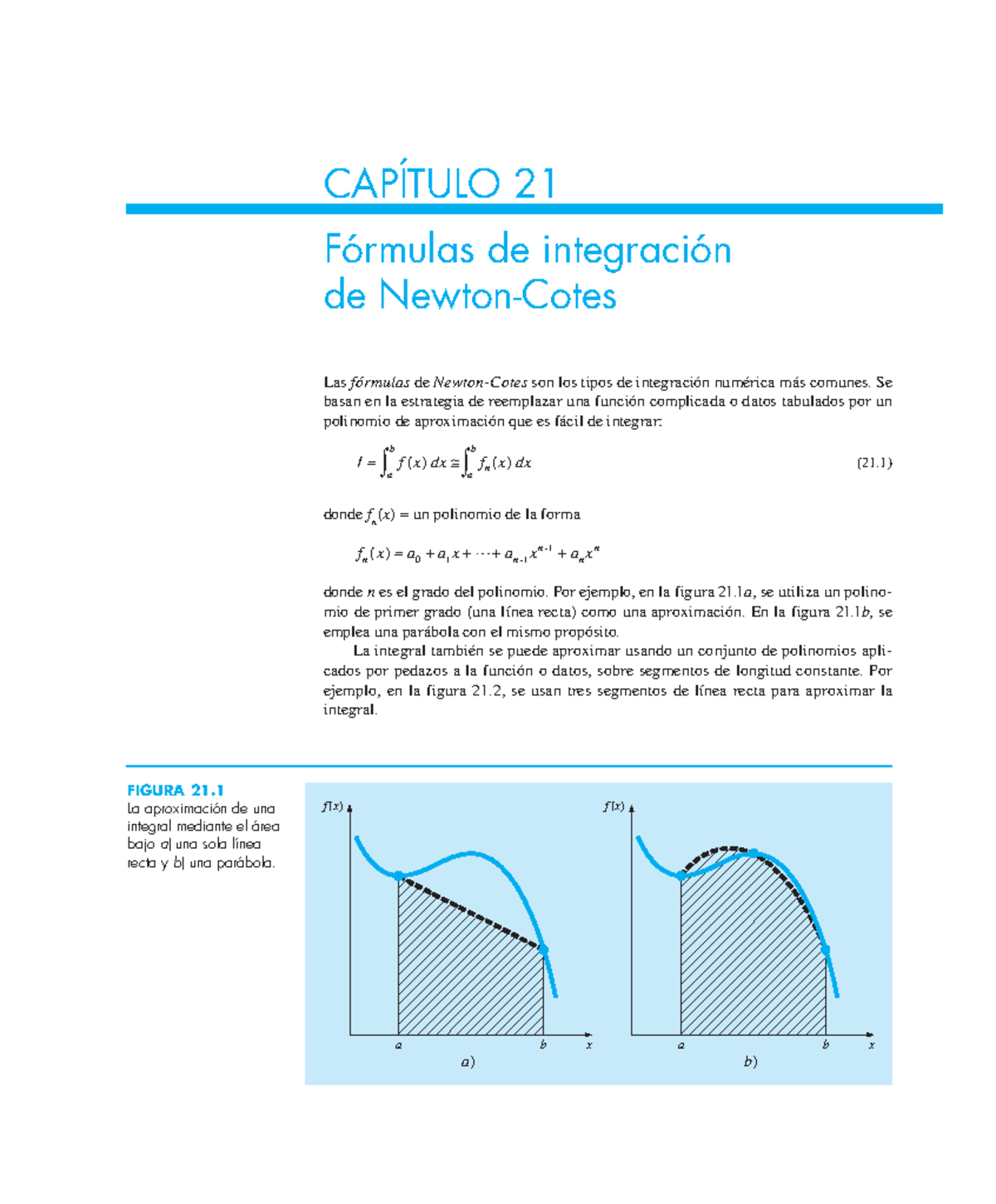Fórmulas de Integración de Newton-Cotes en Problemas Numéricos - Studocu