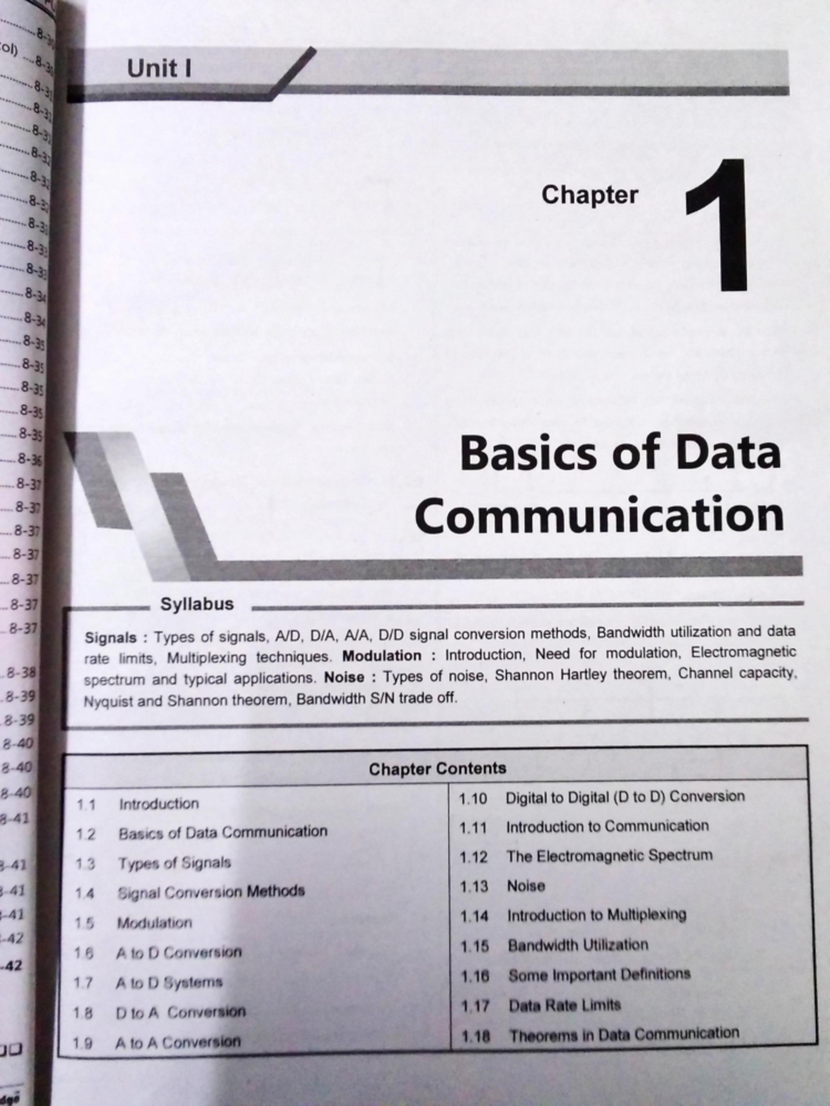 CN Unit 1 - Computer Network - Unit I Chapter Basics of Data ...