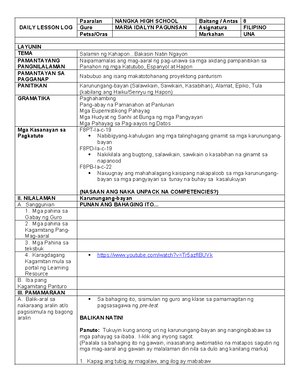 Statement of the Problem - Chapter I Introduction B. Statement of the ...