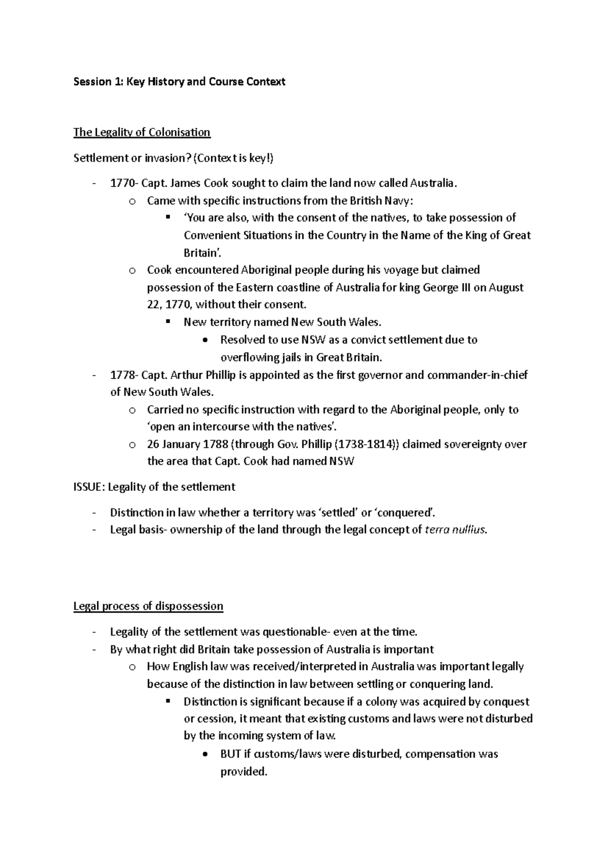 LLW2009: Key Historical Context of Colonisation and Indigenous Rights ...