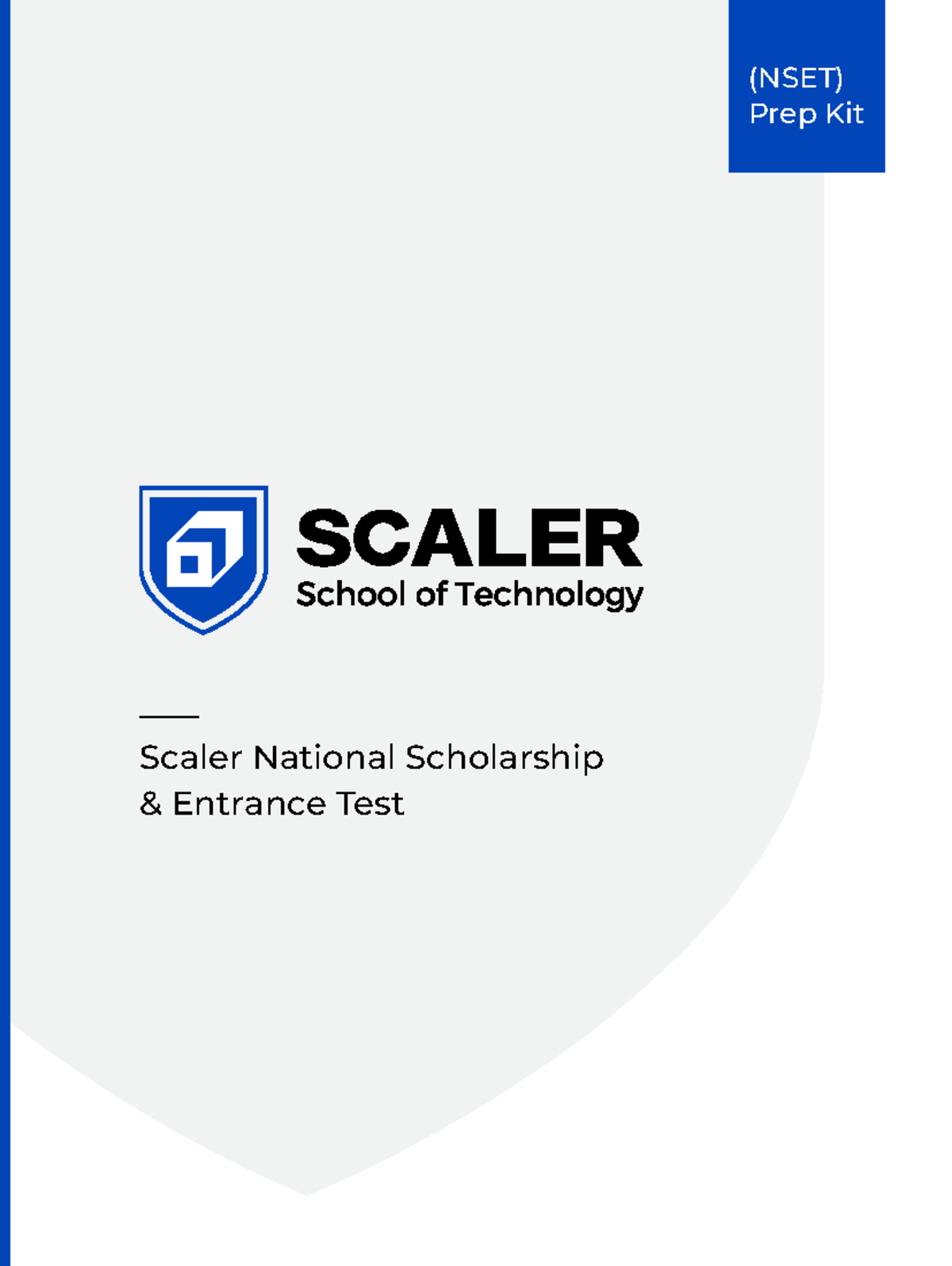 Scaler NSET Prep Kit - Comprehensive Study Guidelines for Success - Studocu