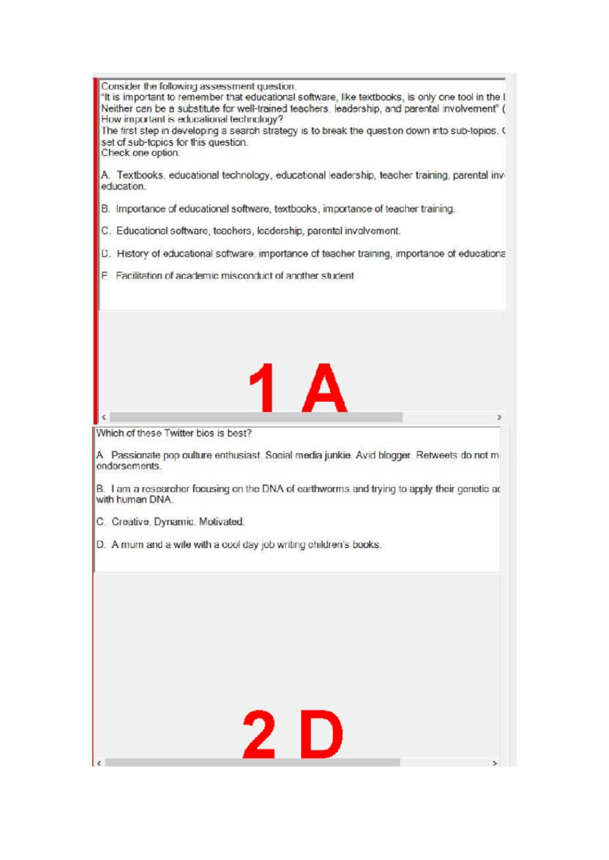 SSL101c Midterm Assessment: Importance of Educational Technology - Studocu