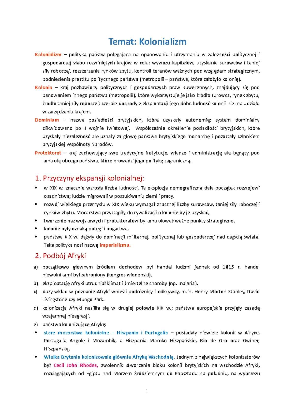 8 - notatka - Chiny i Japonia - Temat: Daleki Wschód – Chiny i Japonia ...