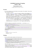 COMP10001 - Melbourne - Foundations Of Computing - Studocu