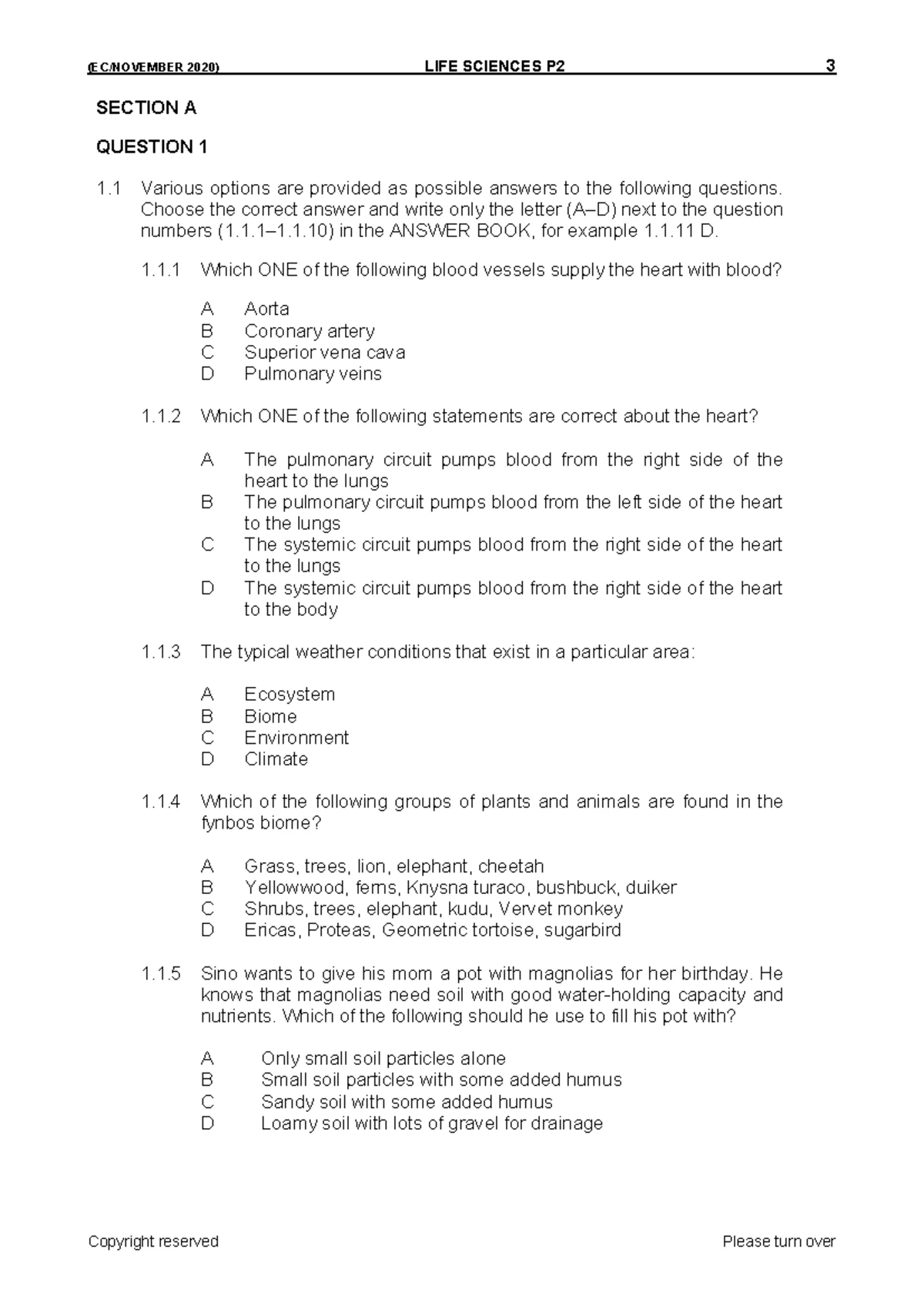 KZN 2021 Life Sciences Grade 11: Cellular Respiration Activities Guide ...