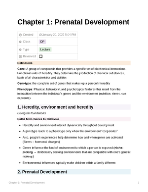 Chapter 1 Developmental Psychology - Intro: what is human development ...