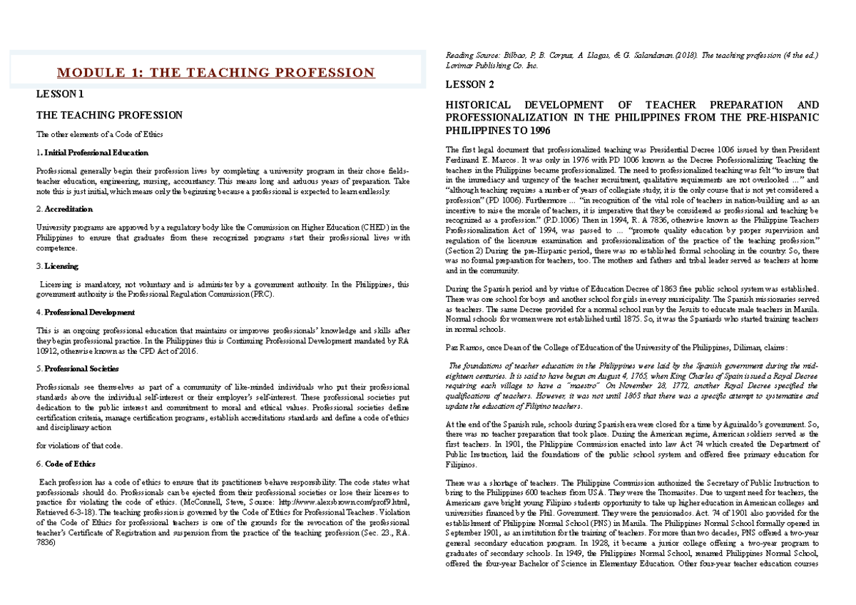 Teaching Profession: Understanding Ethics, Preparation, and Society ...