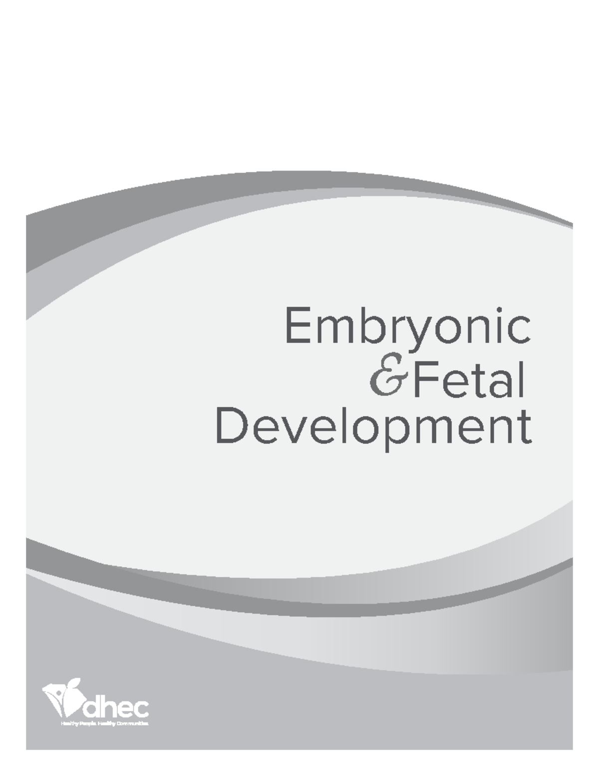 Embryonic Fetal Development Overview - SC Health Guidelines - Studocu