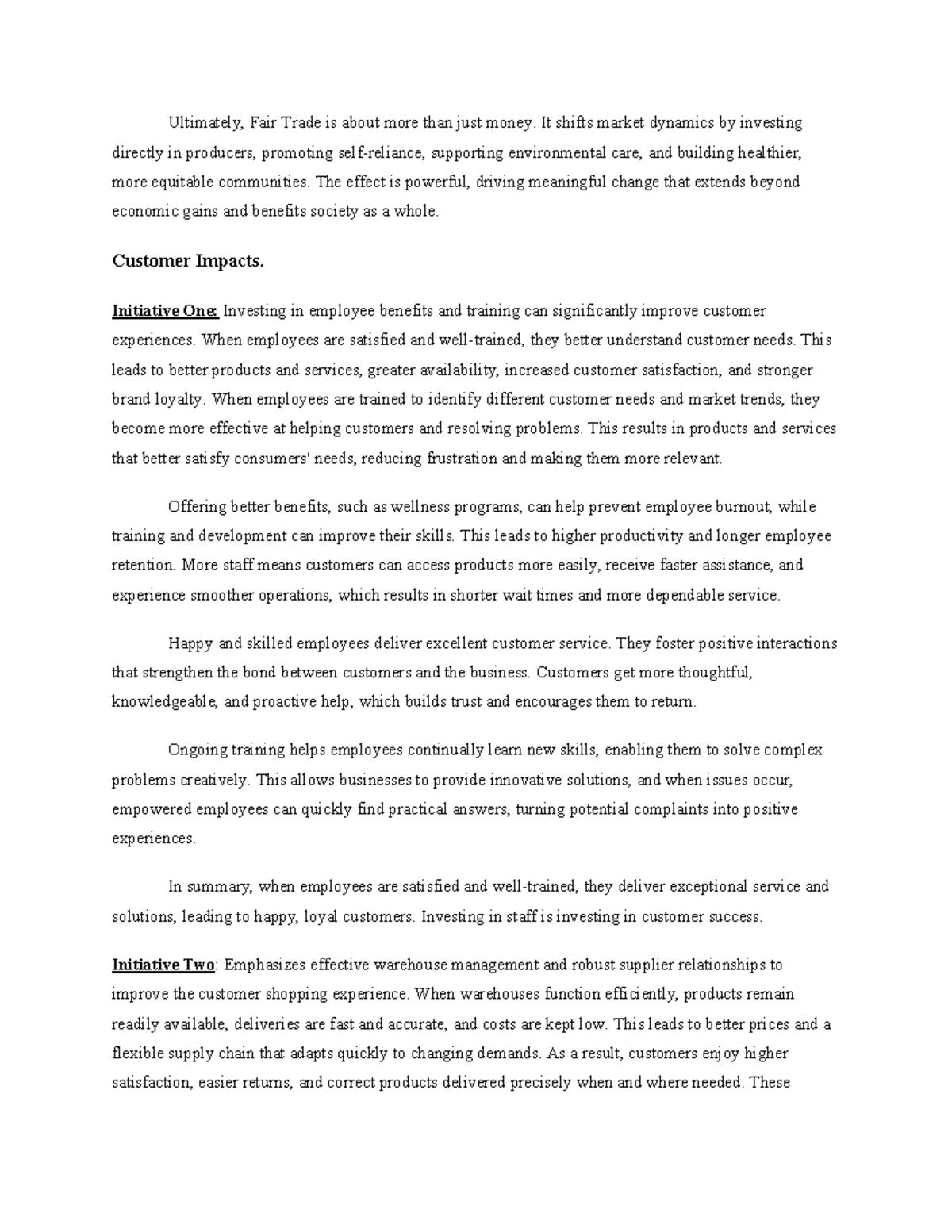 QSo321 11 - Final Project: Enhancing Customer Experience through Fair ...