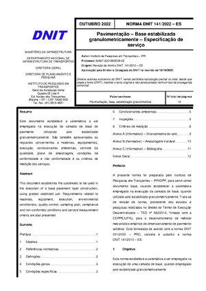 Dnit 031 2024 es - Dnit 031 2024 es - Resumo Este documento estabelece ...