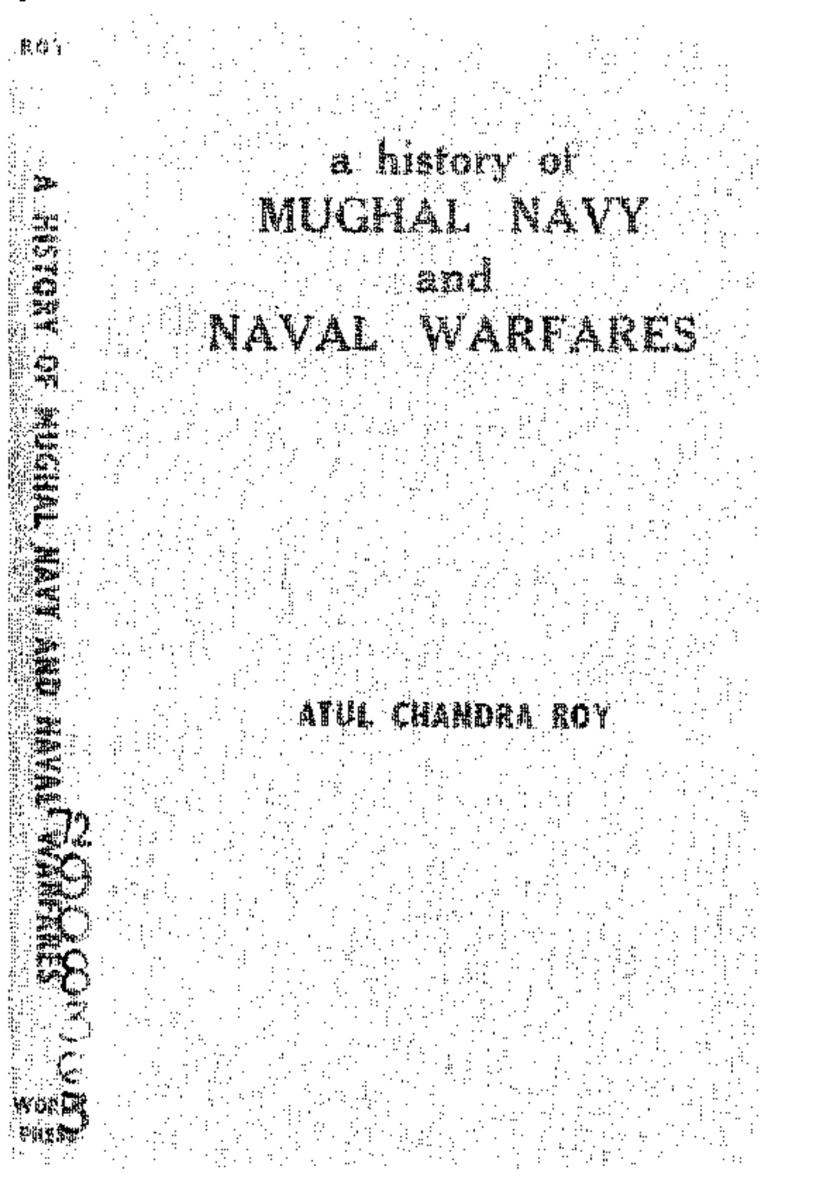 A Comprehensive Study of Mughal Navy and Naval Warfare (HIST 101) - Studocu