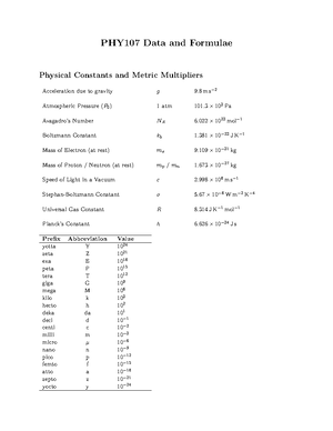 Physics Notes - Physics 1. Kinematics 2. Dynamics 3. Elasticity And ...