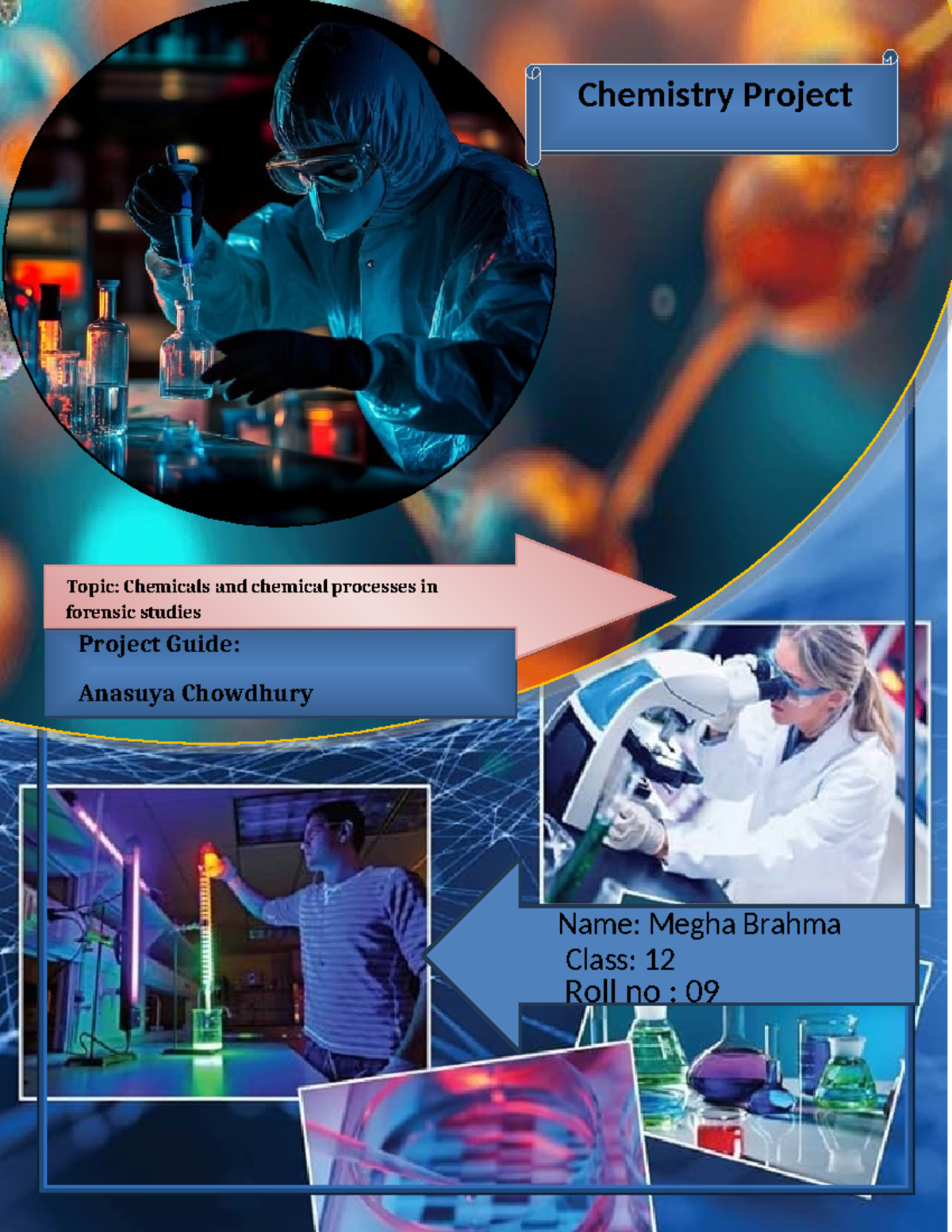 Chemistry Project: Forensic Applications of Chemicals in Crime Solving ...