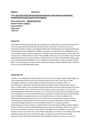 Prac Report template - Practical 3 Cell Staining Techniques - MKBN316 ...