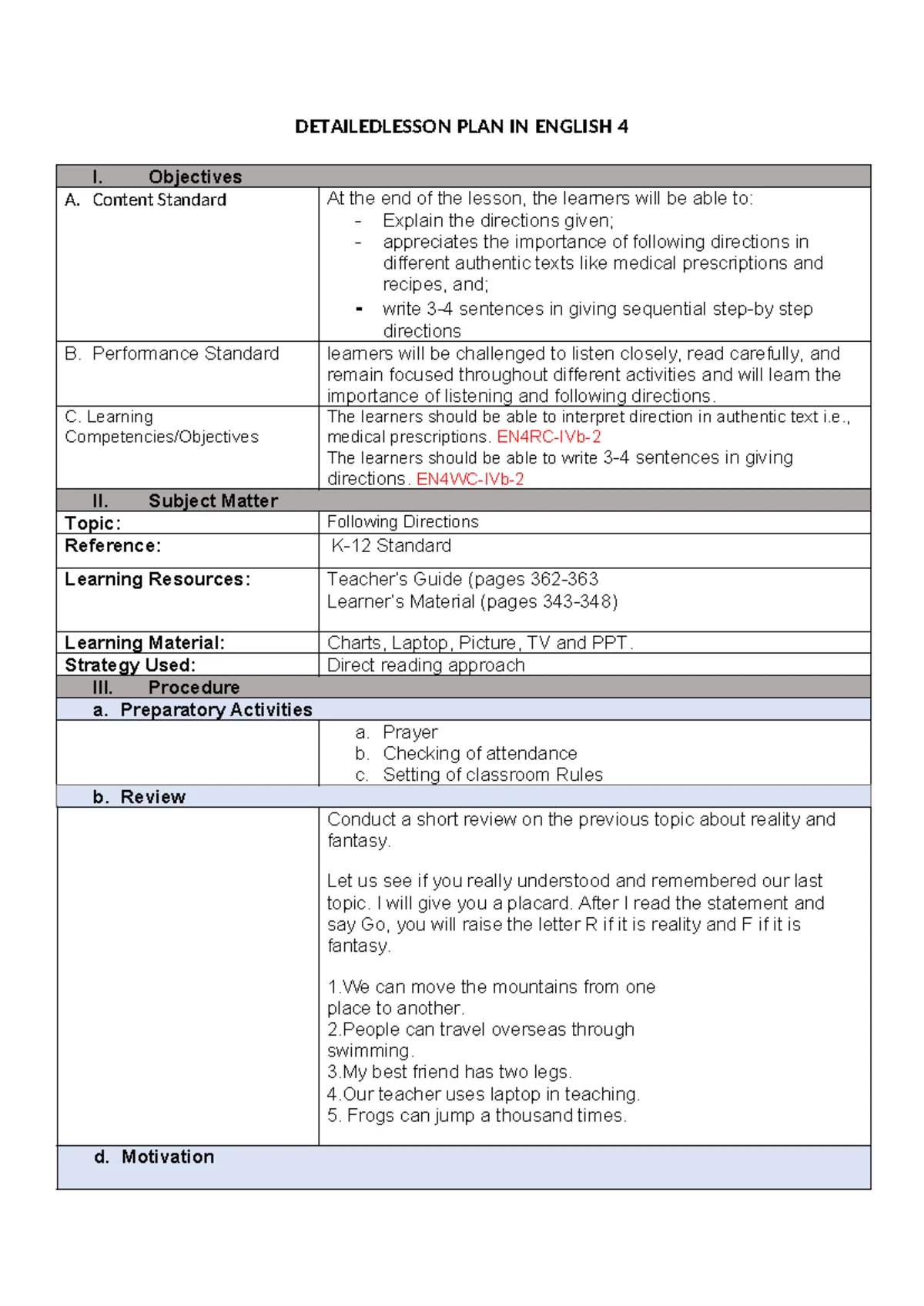 DAY 2 DLP English 3: Understanding Demonstrative Pronouns - Studocu