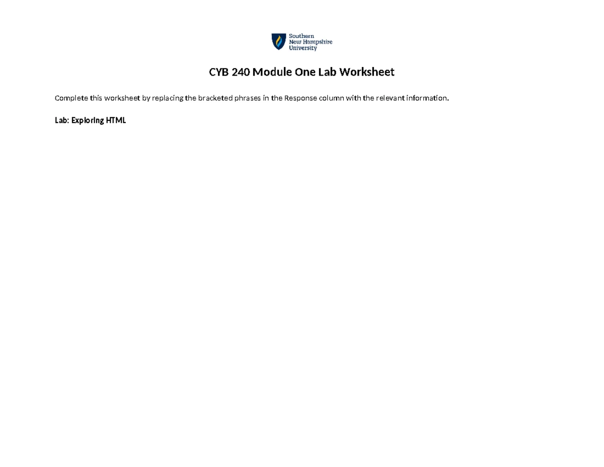 CYB 300 2 2 Lab Worksheet Customize or Write Simple Scripts - CYB 300 Module Two Lab Worksheet ...