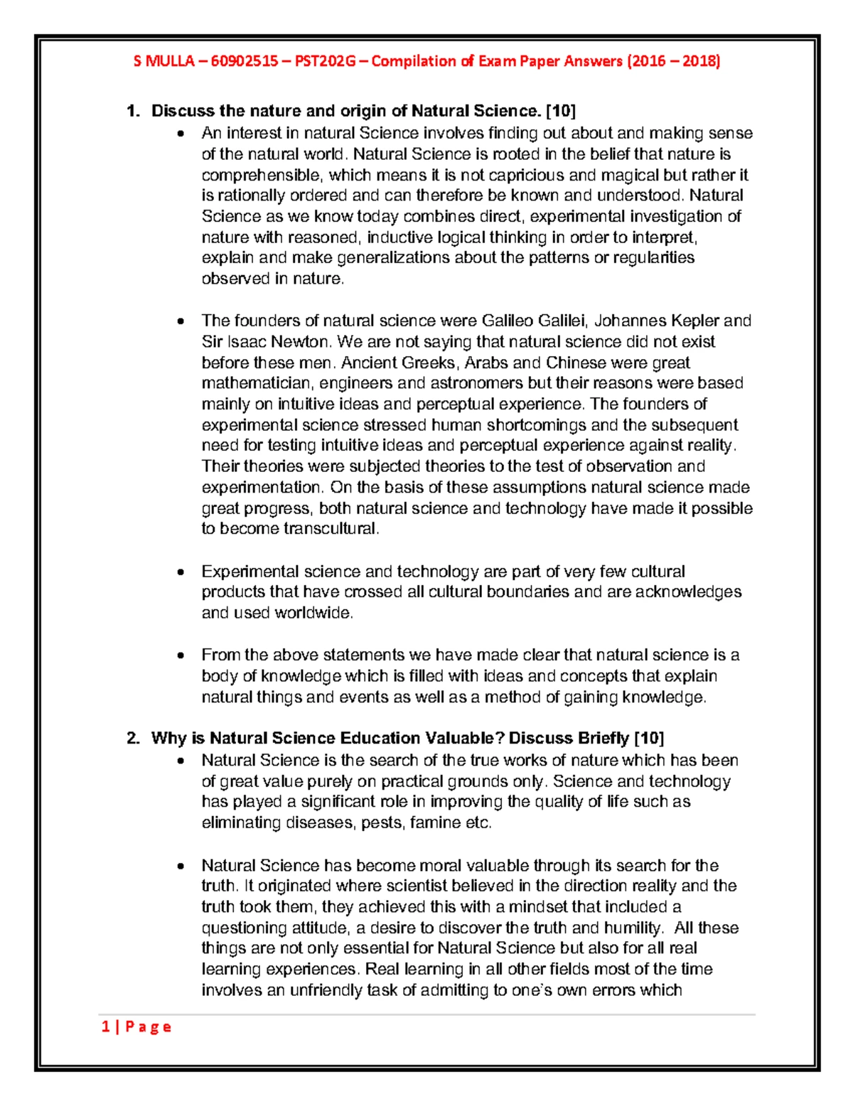 NS Grade 4 Natural Science Test Series - Term 1 & Term 2 - Studocu