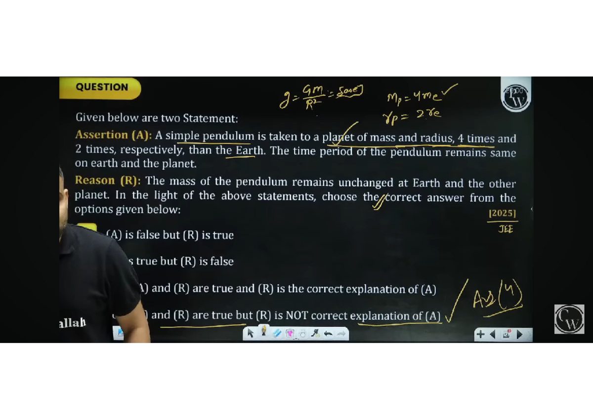 JEE Physics: SHM Concepts and Time Period Analysis - Studocu