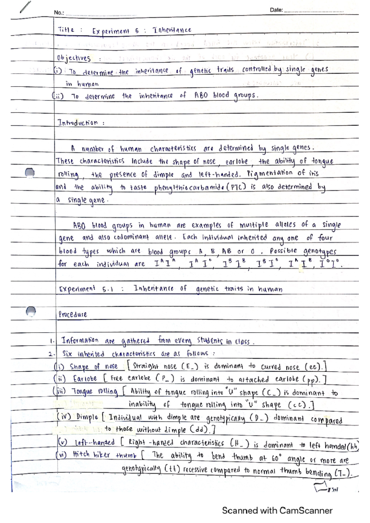 Experiment 5: Analysis and Results in Scientific Research - Studocu