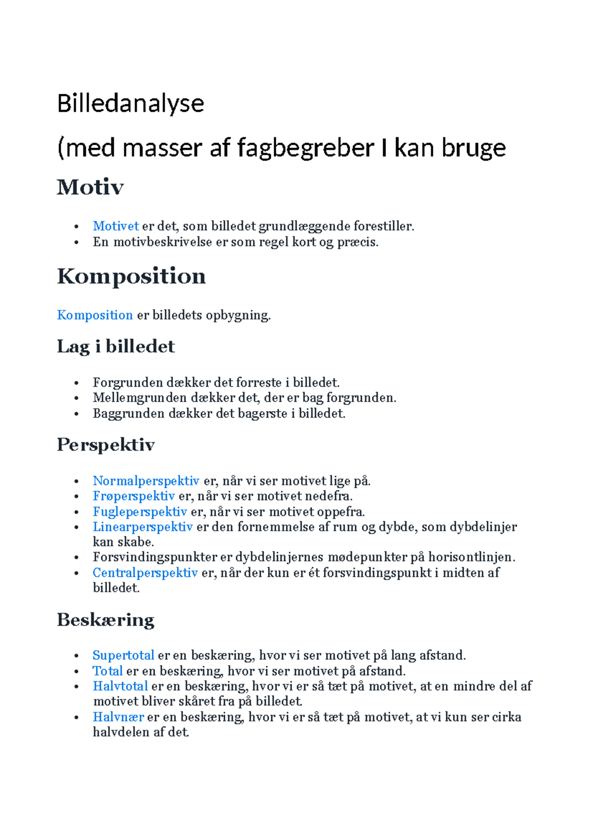Billedanalyse: Model og Analyse af Barnemordet (JUS, SUMMA INJURIA ...