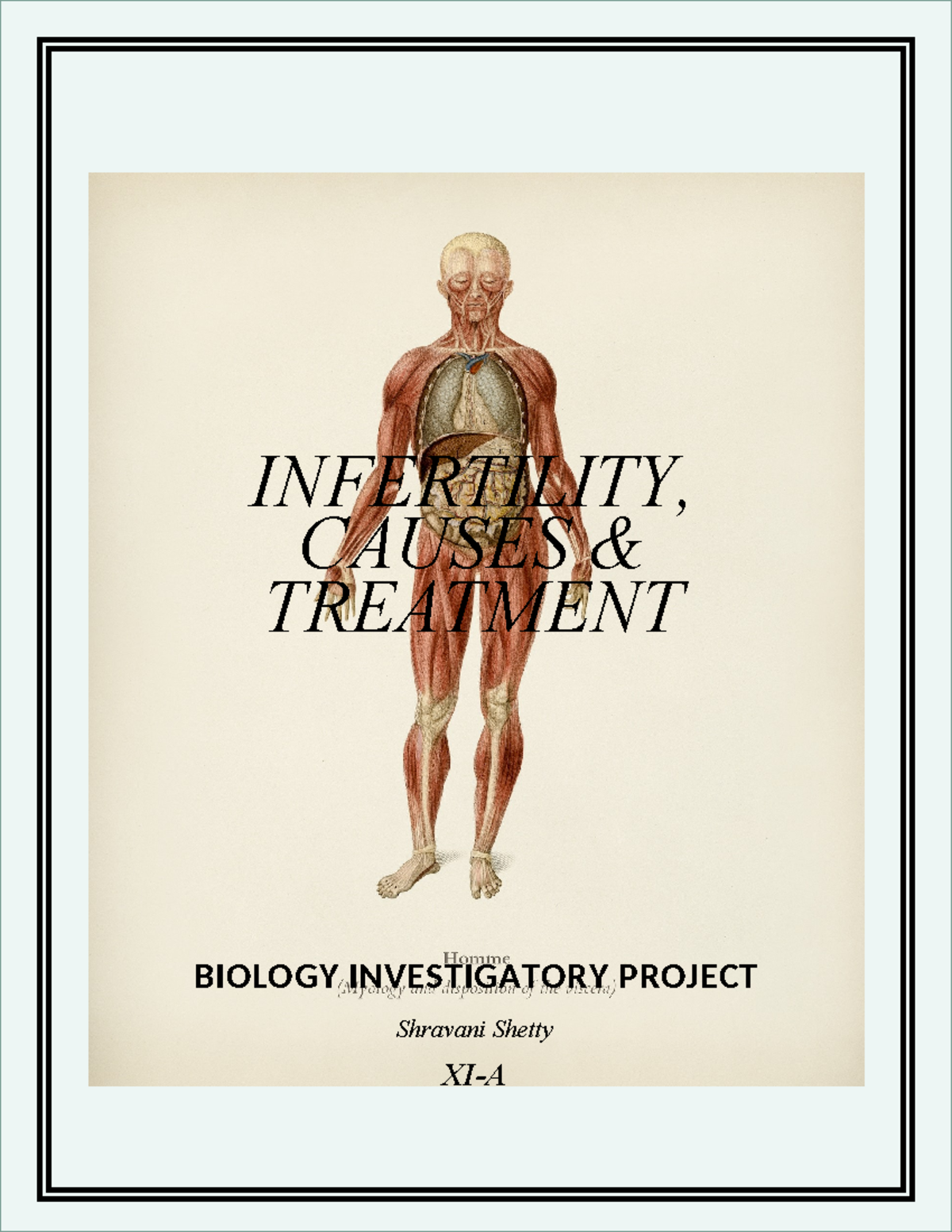 Biology Investigatory Project: Infertility Causes & Treatment Analysis ...
