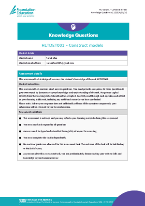 [Solved] In the acute sector in Australia the APINCHS acronym and ...