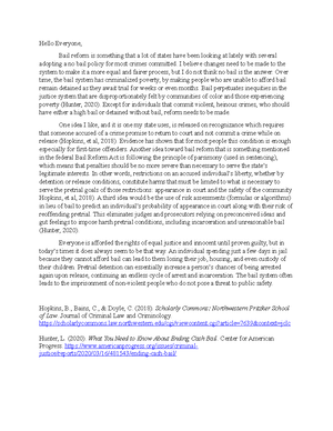 CJ 120 Module 5 Assignment 2 - 1 5-2: Module Five Assignment Two ...