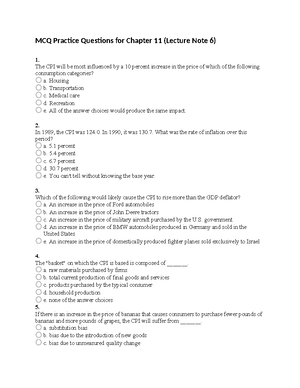 Econ 151 Week 11 Study - Chapter 14 revised - ECON 151 Prepare: Chapter ...