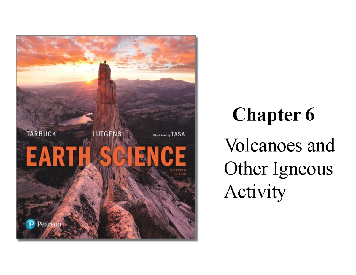 ESSE 1012 Week 9A 2026 W: Volcanoes and Igneous Activity Overview - Studocu