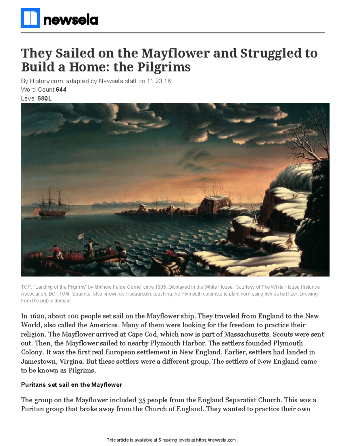 The Pilgrims' Journey: Mayflower Voyage and Plymouth Colony History ...