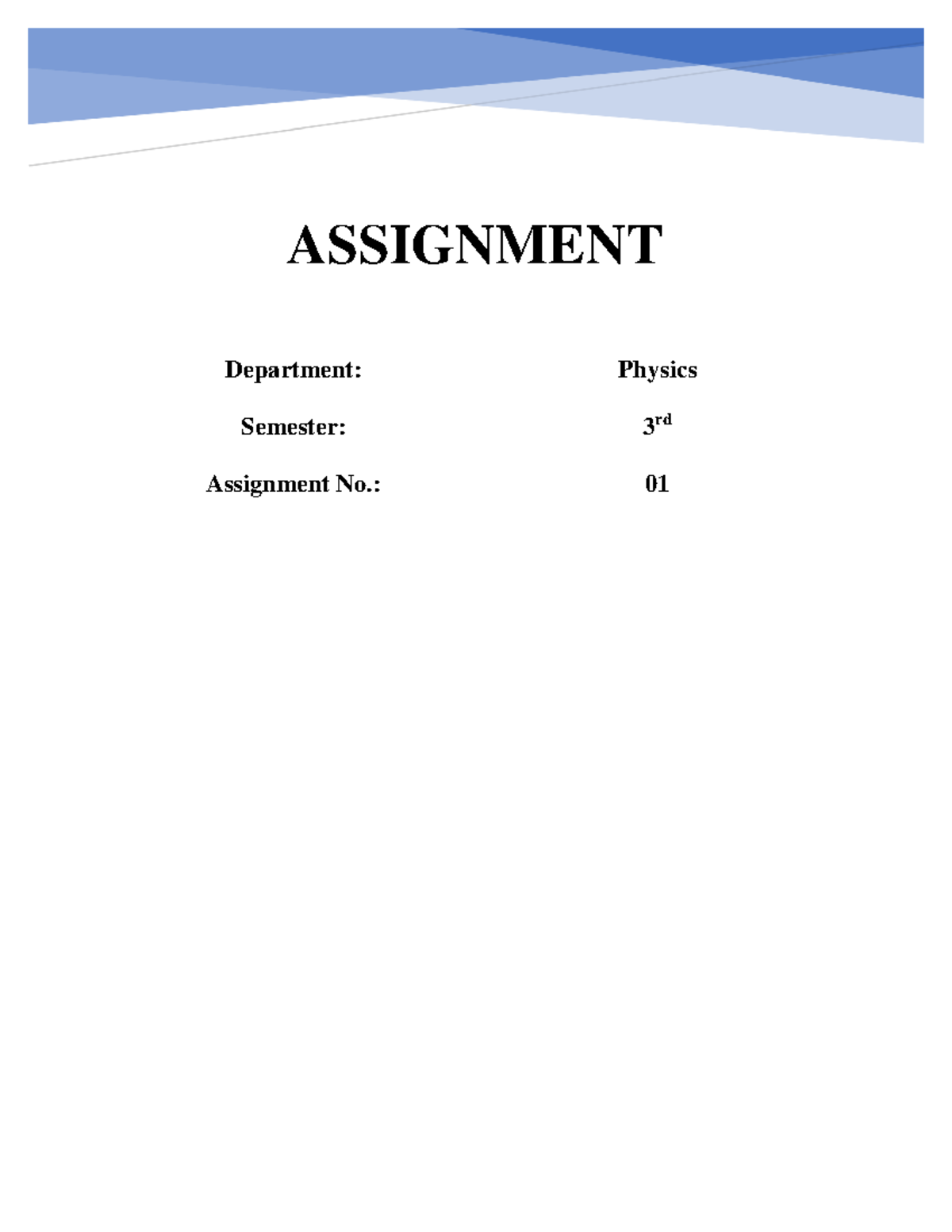 Physics 3rd Sem Assignment 01: Electric Field of a Spherical Shell ...