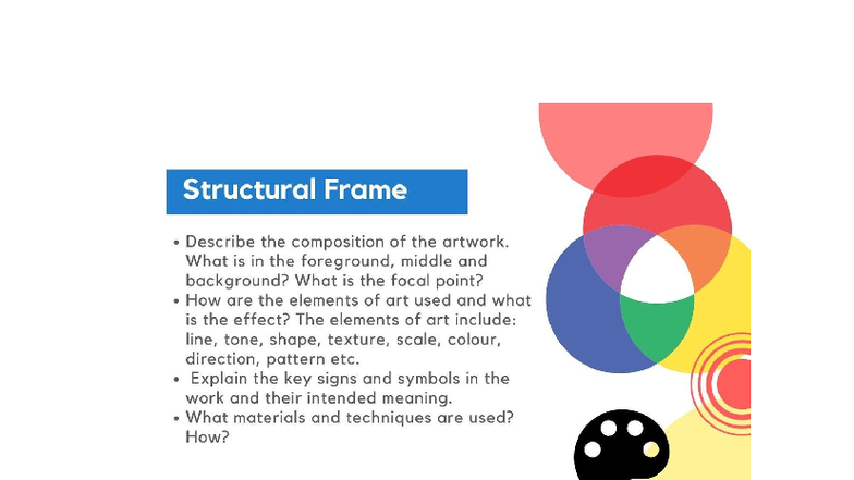 Art Frames Analysis Template: Composition & Techniques - Studocu