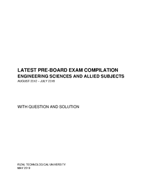 ESAS Preboard Objectives - Apr. For REE board examination, the passing general average is ...