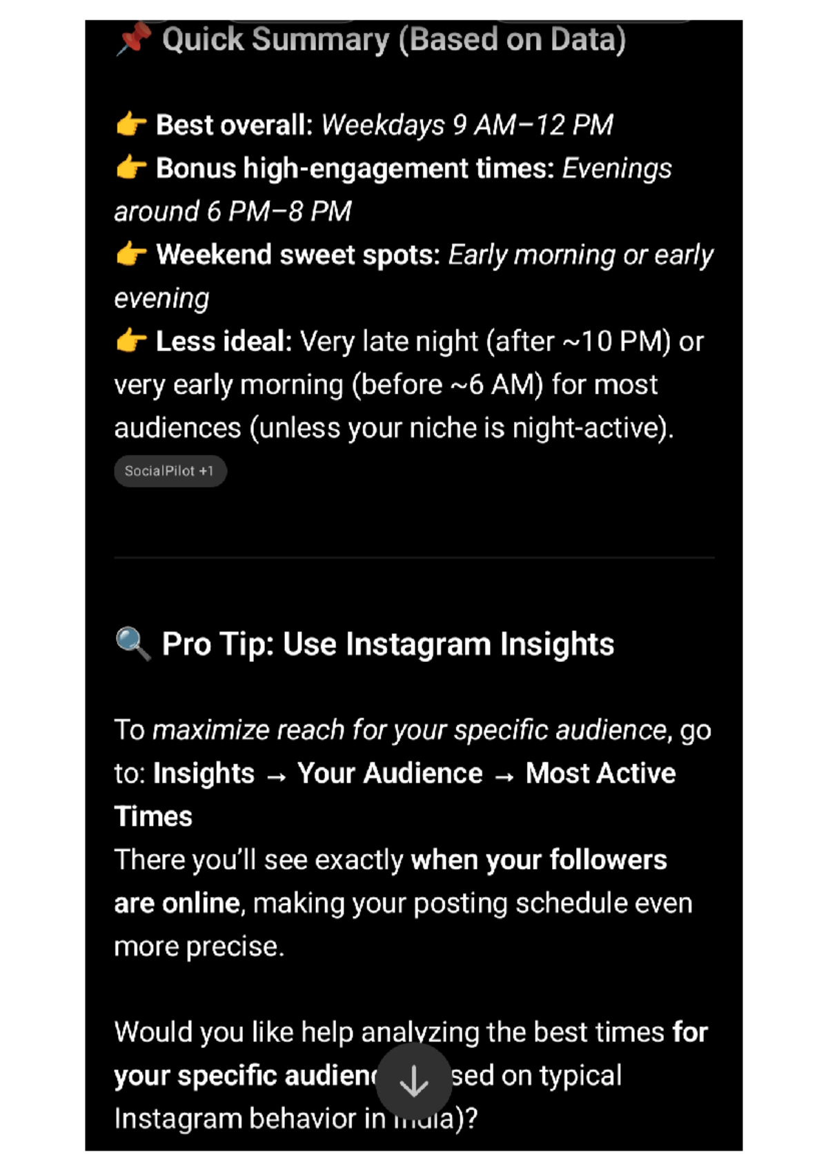 Best Times to Post on Instagram: A Quick Summary - Studocu