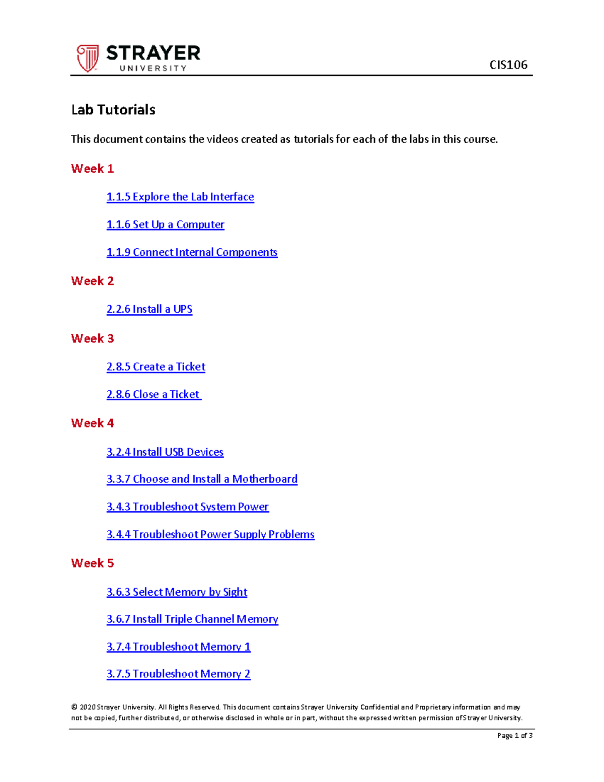 CIS106 Lab Tutorials - Comprehensive Guide to Lab Exercises - Studocu