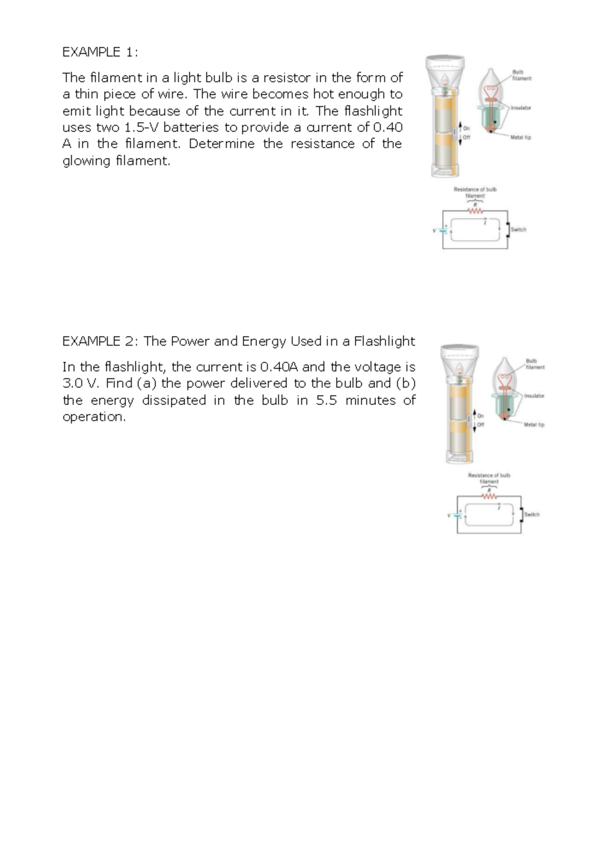 Current 2: Power & Resistance in Light Bulbs - CS Study Guide - Studocu
