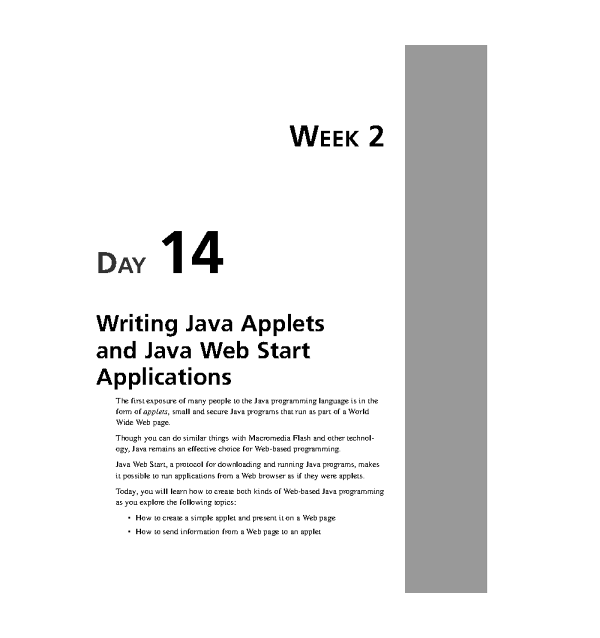 Java Applet vs Application - DAY 14 WEEK 2 Writing Java Applets and ...