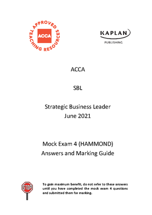 MJ24 AAA examiner's report - Advanced Audit and Assurance (AAA) March ...