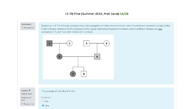LS 7B Final Exam Review (Summer 2020, Prof. Kane) - Studocu